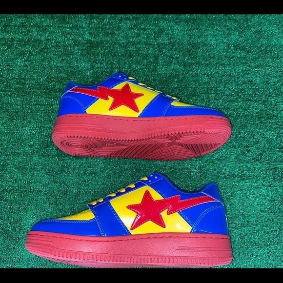 Bape | Shoes | Superman Bapestas Dc Comics | Poshmark
